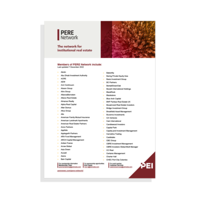 PERE Asia Summit 2026 | Expand your investor network